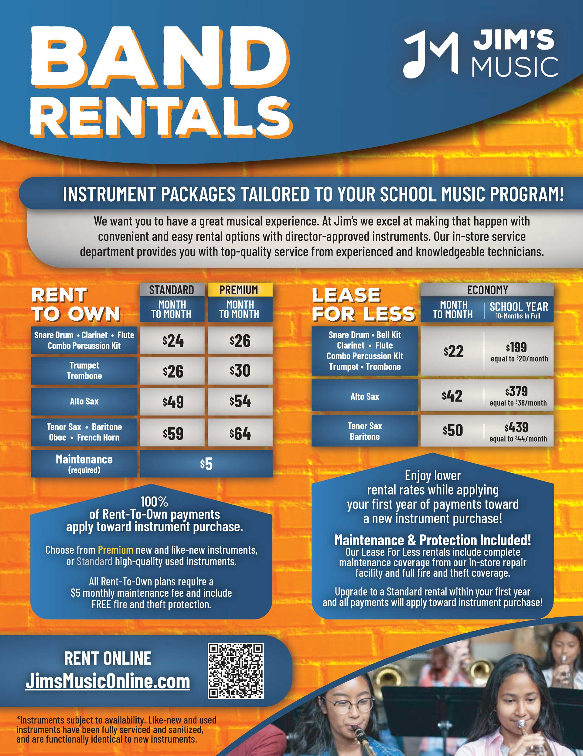 Welcome to Jim's Music Store!