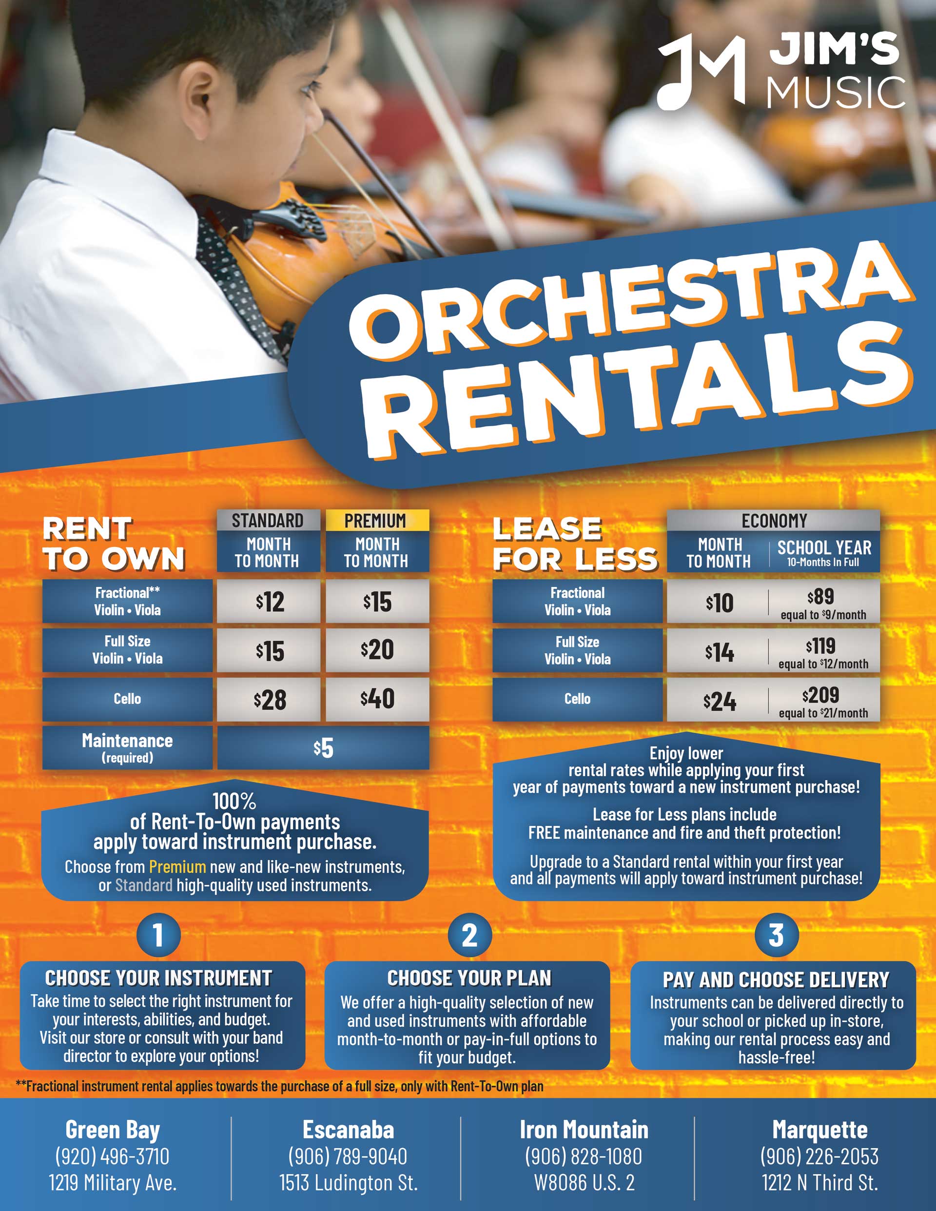 Welcome to Jim's Music Store!